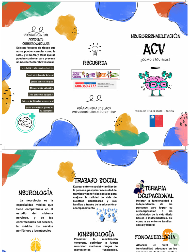 Folleto Tríptico Campaña ACV | PDF