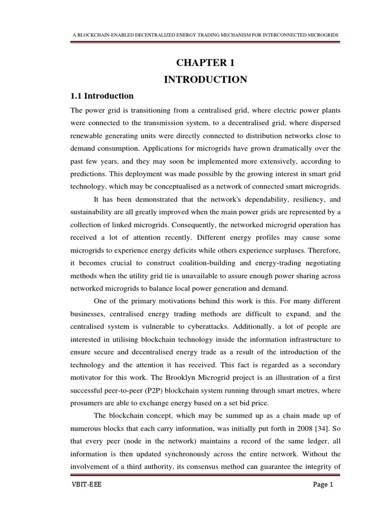 Major Report | PDF | Distributed Generation | Electrical Grid