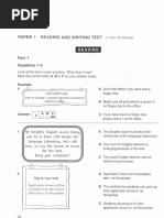GESE Grade 5 Topic Form | PDF