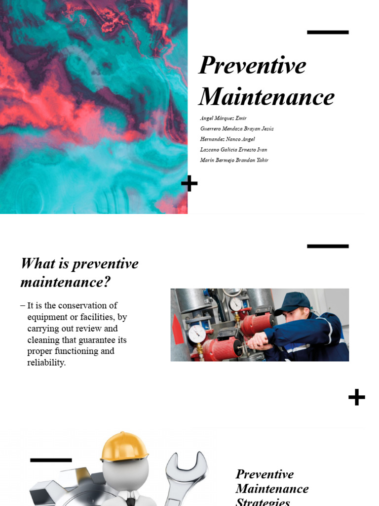 Preventive Maintenance | PDF