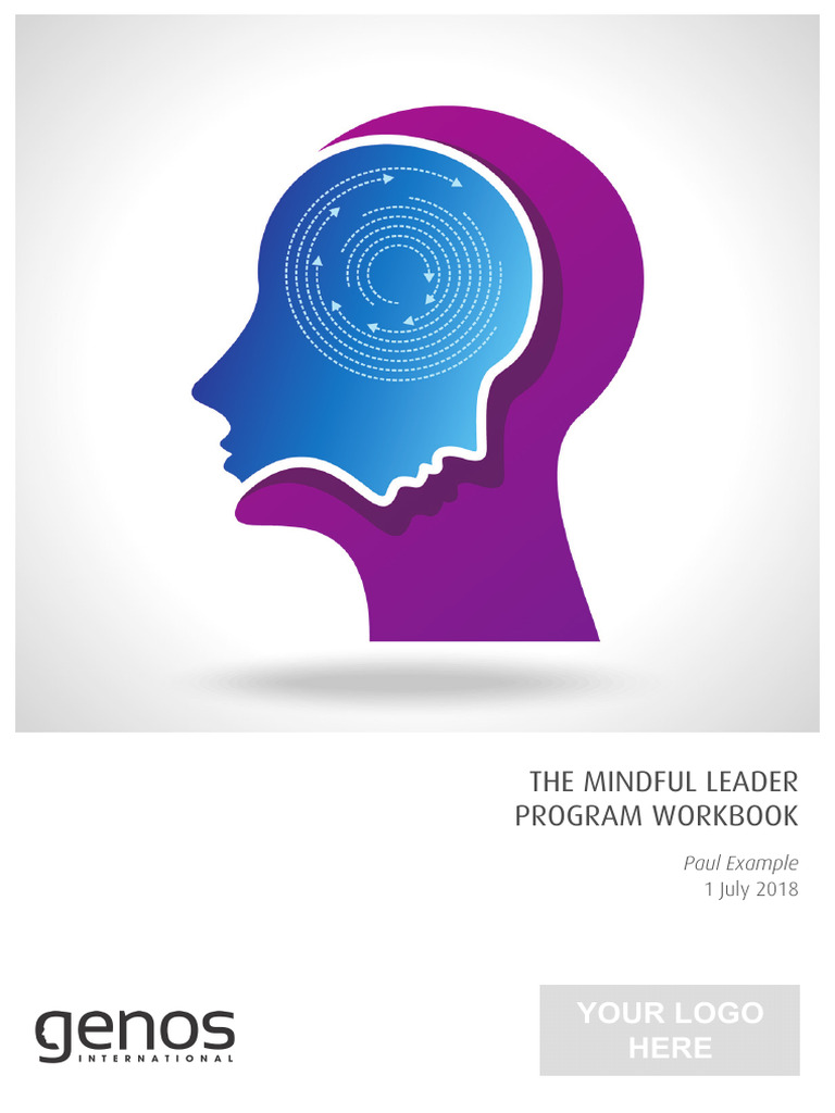 Genos Mindful Leader Module Paul Example UK | PDF | Psychological Resilience | Emotions