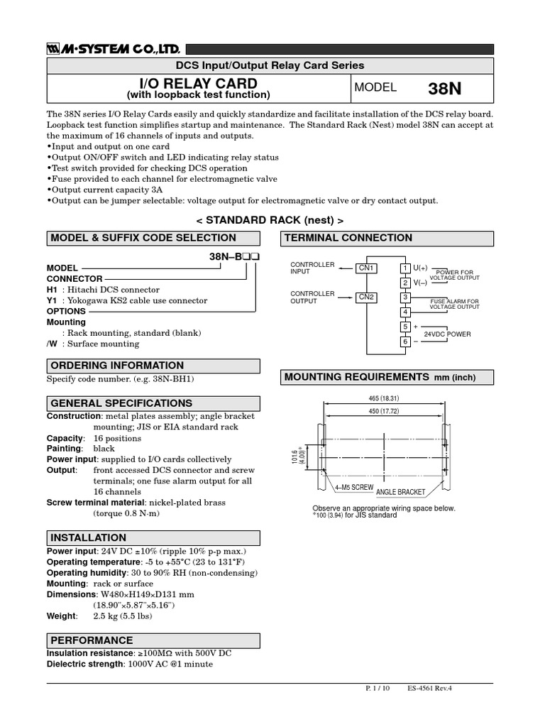 Working of Relay Card | PDF | Relay | Direct Current