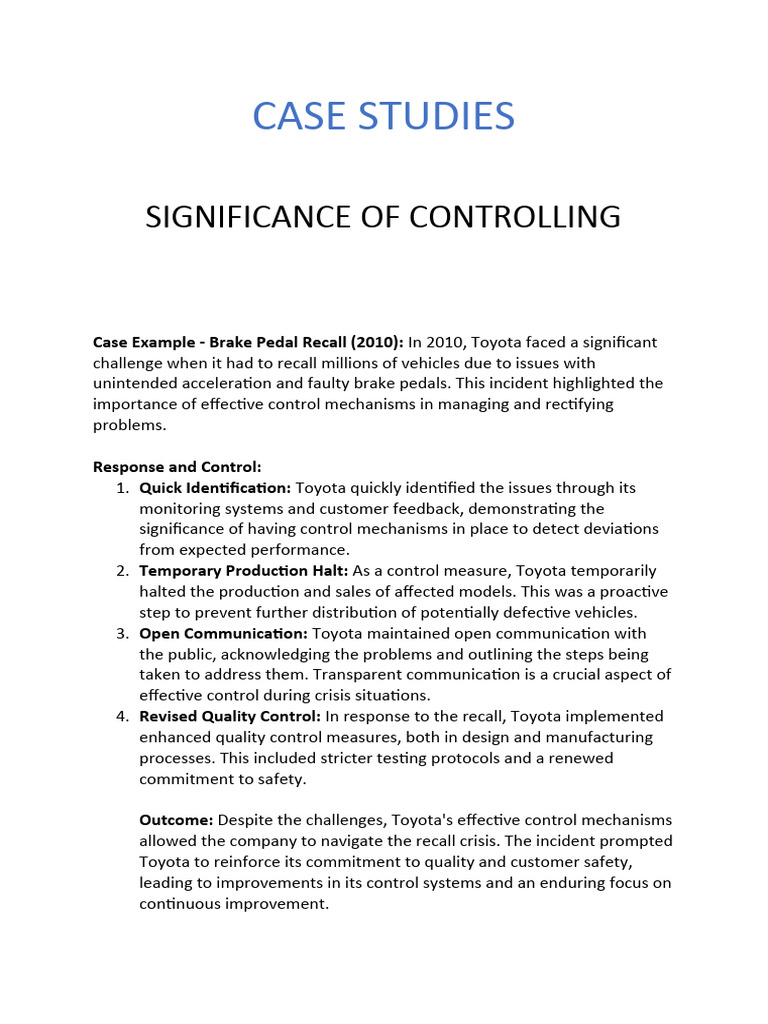 Case Studies | PDF | Accounting | Financial Audit