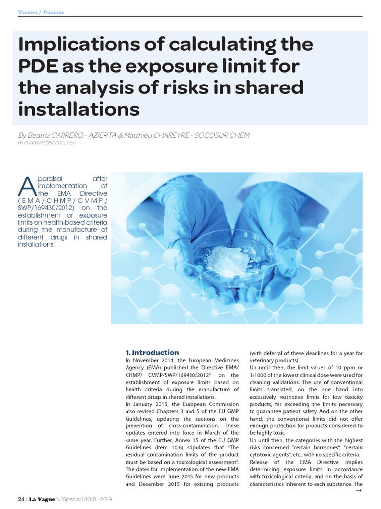 Implications of Calculating The PDE As T | PDF | Pharmacology | Toxicology