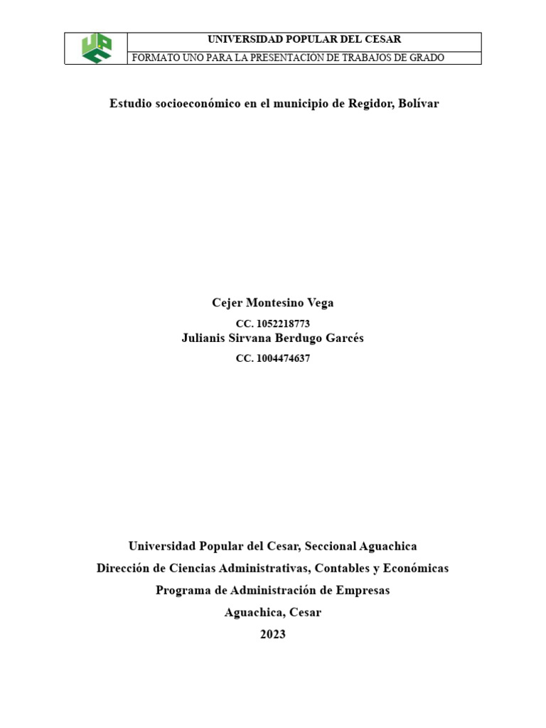 Plantilla Formato Uno UPC Actualizada | PDF | Discriminación y relaciones raciales | Desigualdad ...