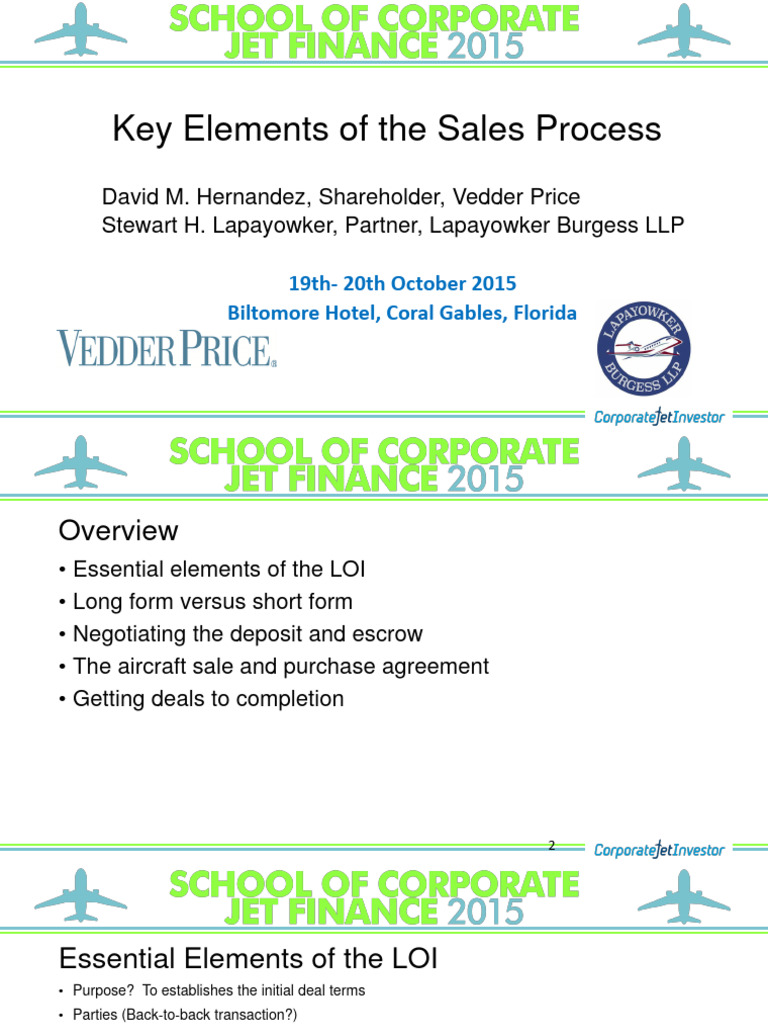 Key Elements of The Sales Process and Documenting The Sale | PDF ...