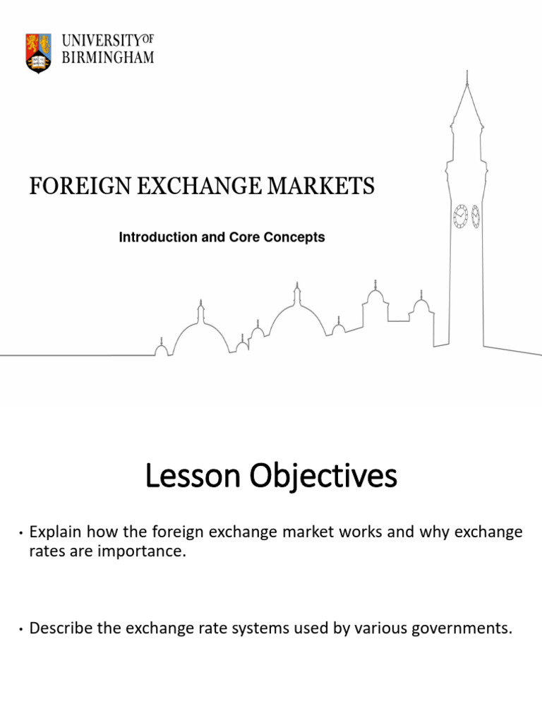 Foreign Exchange Markets - Lecture Slides | PDF | Exchange Rate ... Foreign Exchange Markets - Lecture Slides | PDF | Exchange Rate ...
