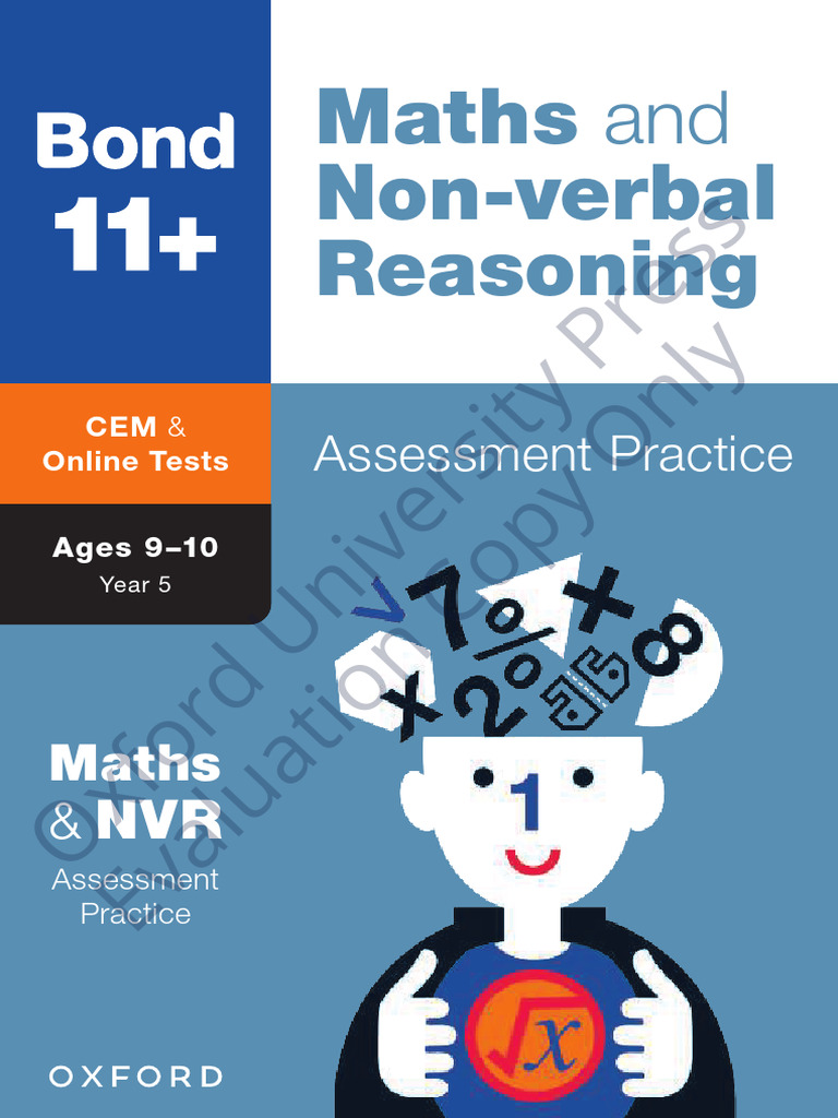 Bond 11+ Maths 5 | PDF | Multiplication | Mathematics