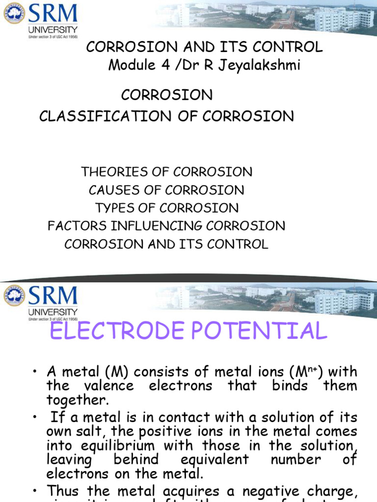 RJ Corrosion Full | PDF | Corrosion | Electrochemistry