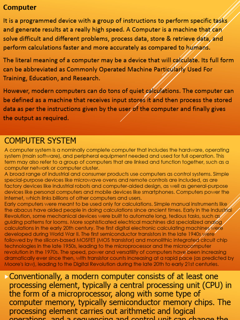 Computer 101 Intro 1 | Download Free PDF | Information Technology ... Computer 101 Intro 1 | Download Free PDF | Information Technology ...
