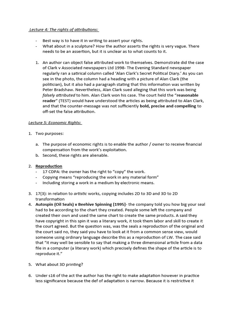 Lecture 5 IP | PDF | Copyright | Justice Lecture 5 IP | PDF | Copyright | Justice