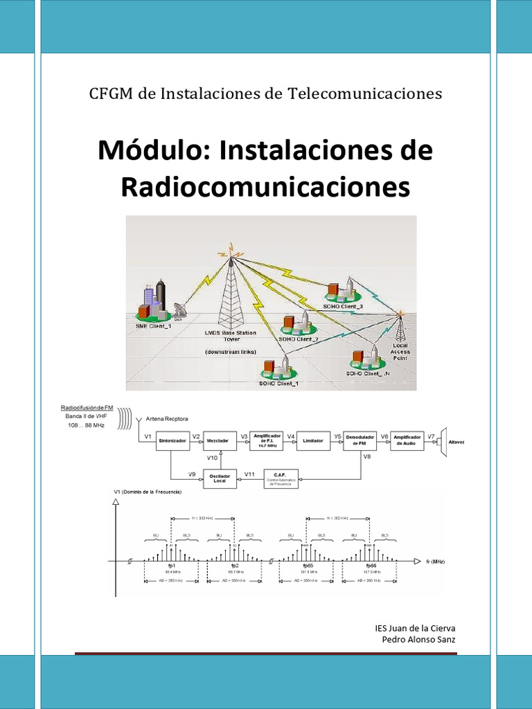 Módulo: Instalaciones de Radiocomunicaciones | PDF | Radio | Modulación