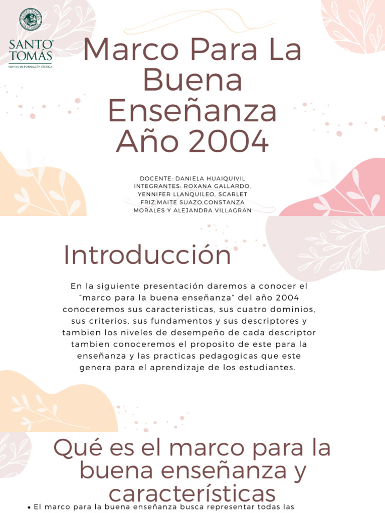 Presentacion Profe Daniela | PDF | Enseñando | Evaluación