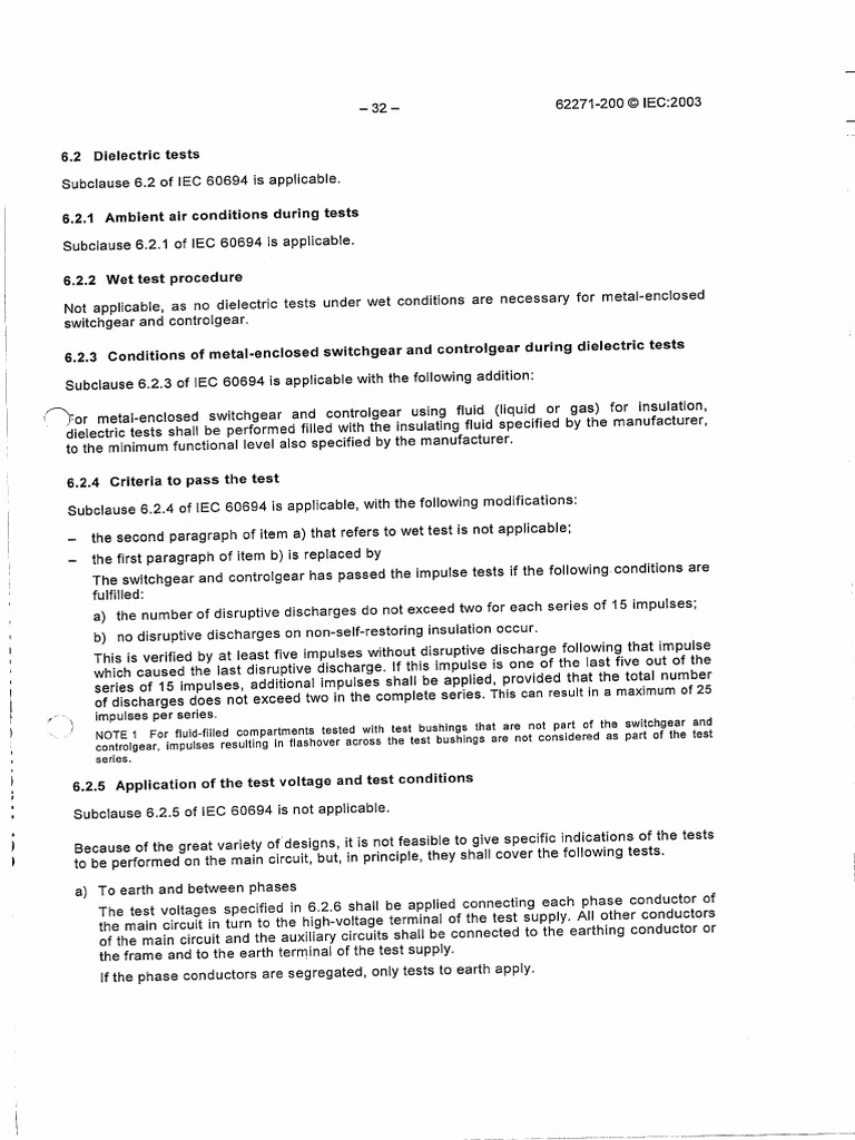 6.2 Dielectric Tests | PDF