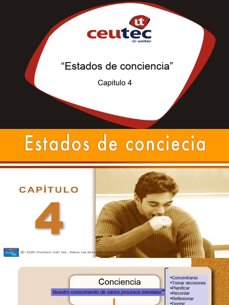 3 1 Estados De La Conciencia Pdf Conciencia Dormir