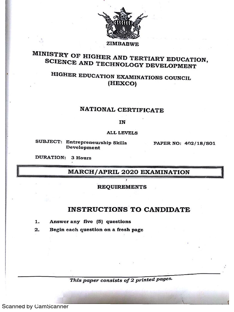 Scanned Document Compilation | PDF