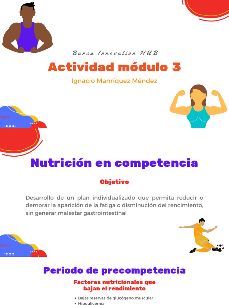 Presentación Actividad 3 | PDF | Nutrición | Dieta y nutrición
