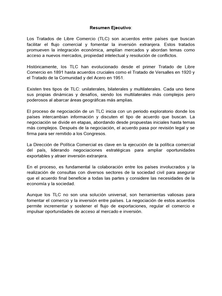 Resumen Ejecutivo | PDF