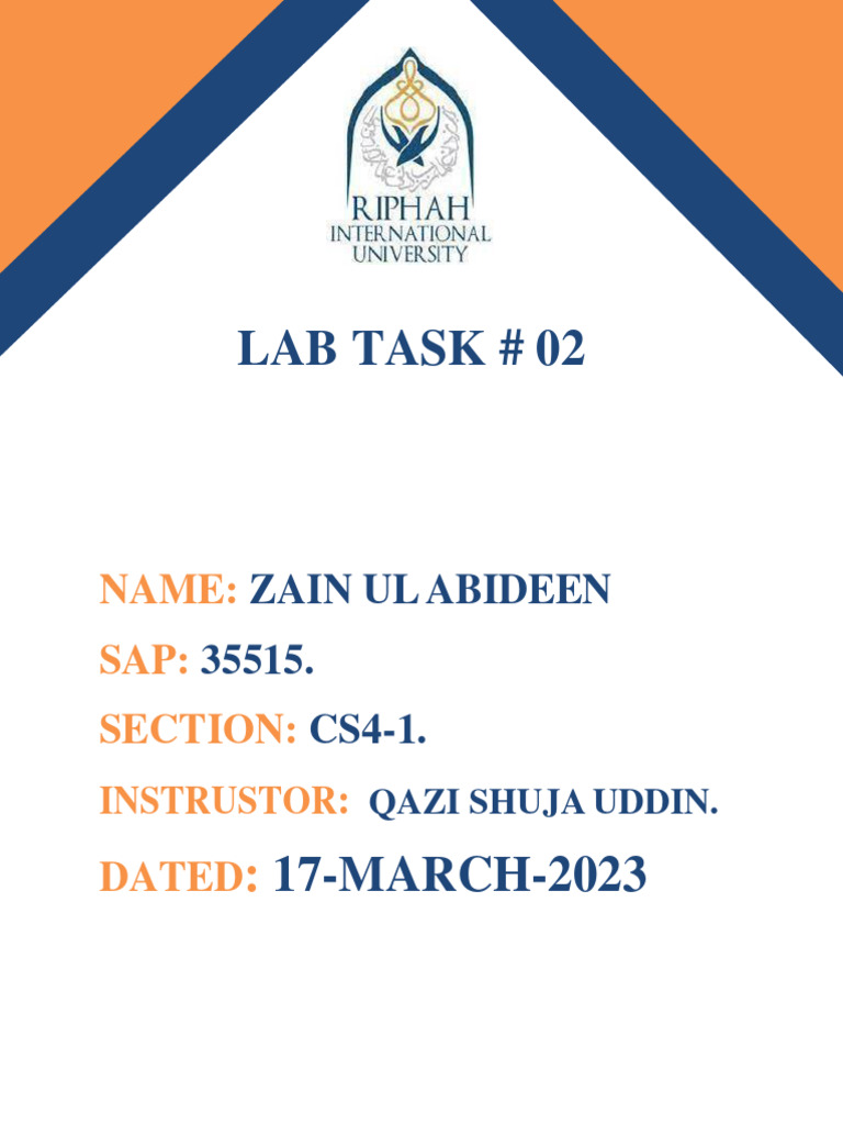 Lab # 02 DB (35515) | PDF | Unix | Computer Engineering