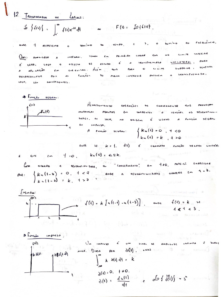 Resumo Cap12 Laplace c2 | PDF