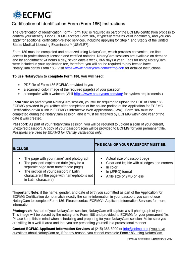 Mustafa Ismael Form 187 | PDF | Identity Document | Notary Public