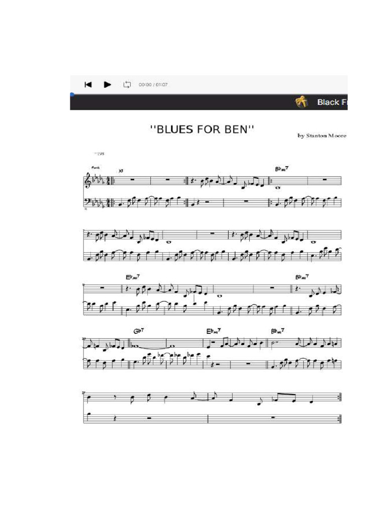 Blues For Ben Stanton Moore | PDF