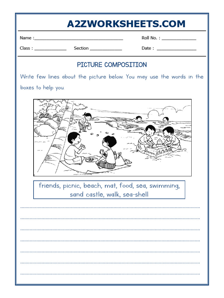 Class-III-Picture Composition-06 | PDF
