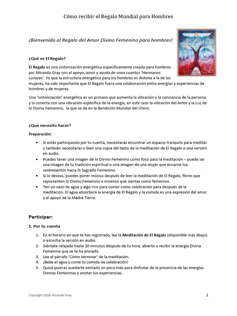 The Worldwide Gift For Men-Castilian | PDF | Amor | Meditación