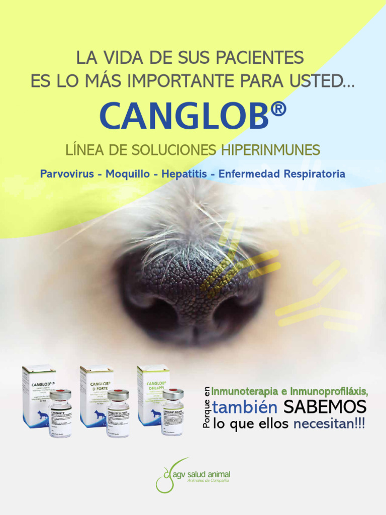 Ficha Tecnica Canglob Web | PDF | Anticuerpo | Inmunidad (médica)