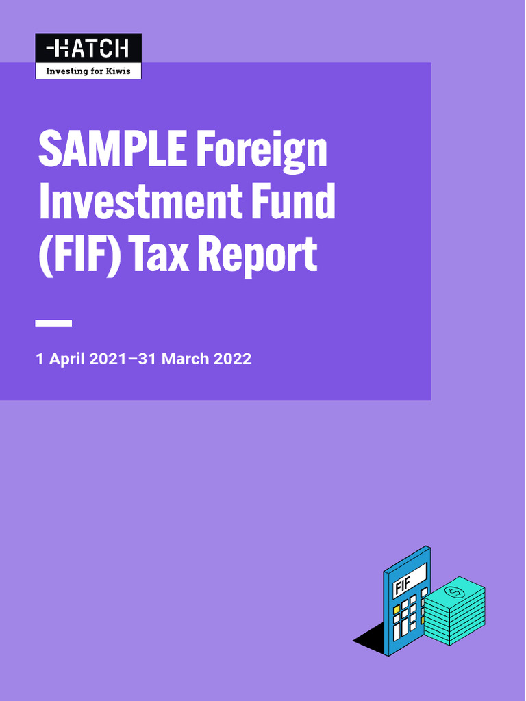 Sample Fif Report 2022 | PDF | Taxes | Dividend