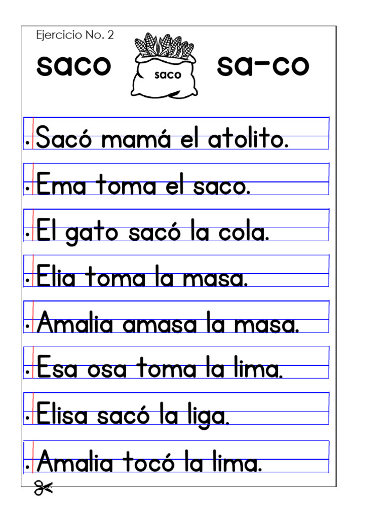 Ejercicios Sarita | PDF