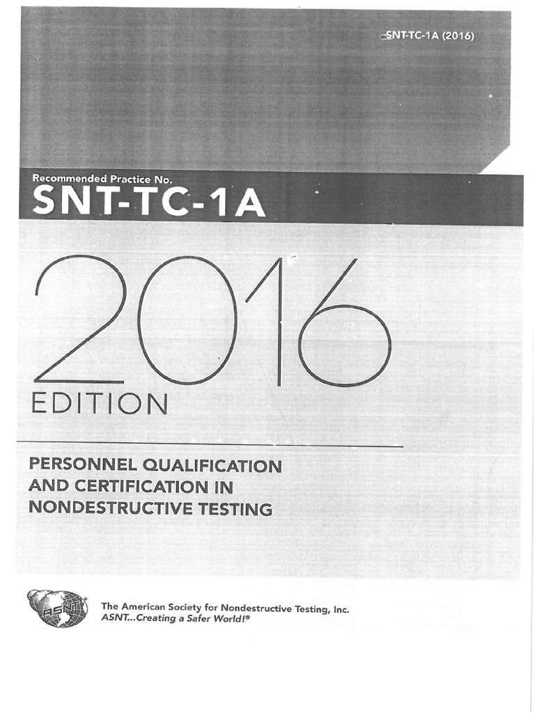 SNT TC 1a 2016 | PDF