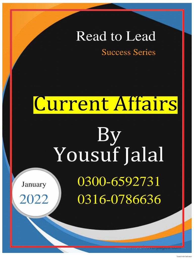 January Magazine by Yousuf Jalal | PDF