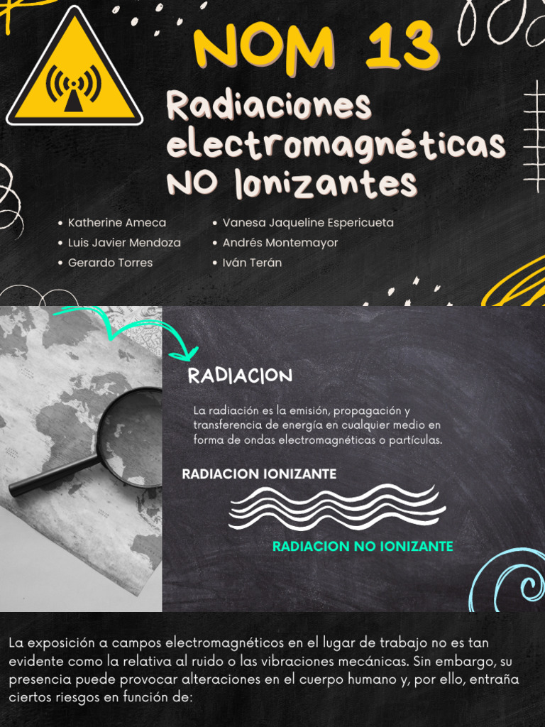 Nom 013 STPS 1993 | PDF | Radiación ionizante | Radiación