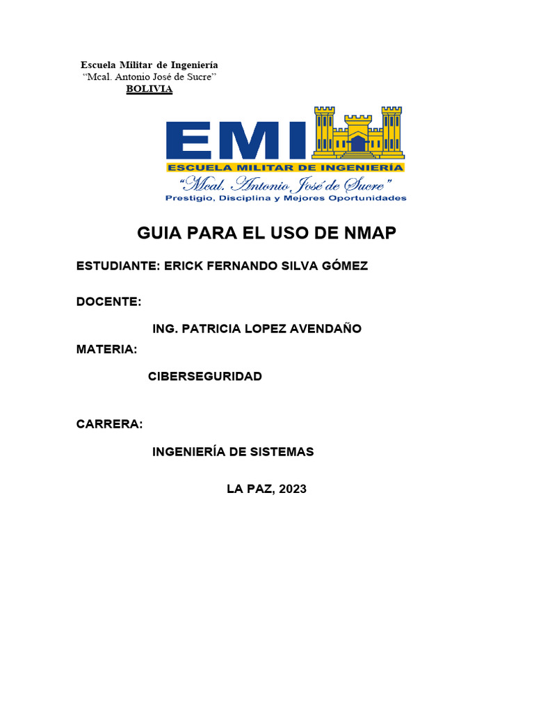 Guia para El Uso de NMAP Scripts Nse | PDF | Prueba de penetración | Red de computadoras