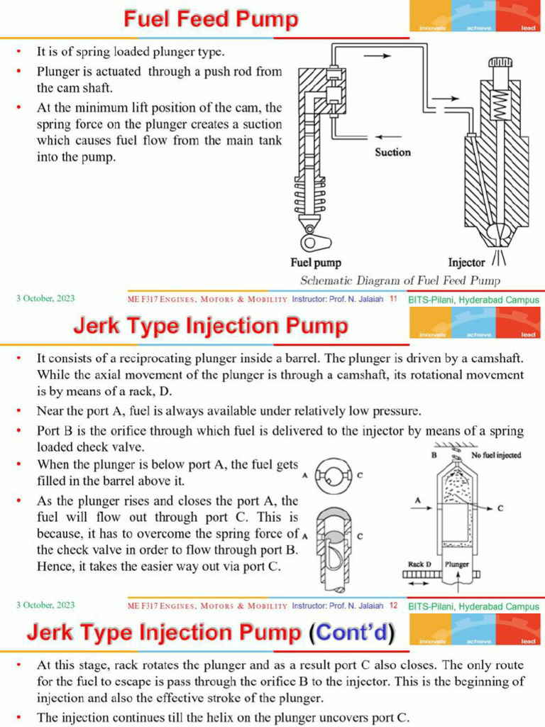 Emm 1 Mech Injection Cont. | PDF