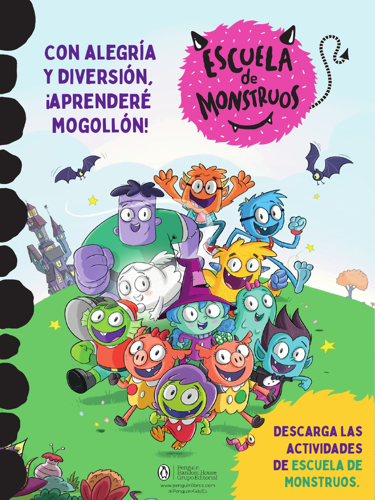Actividades Escuela de Monstruos CAST | PDF | Hogar, jardinería y bricolaje