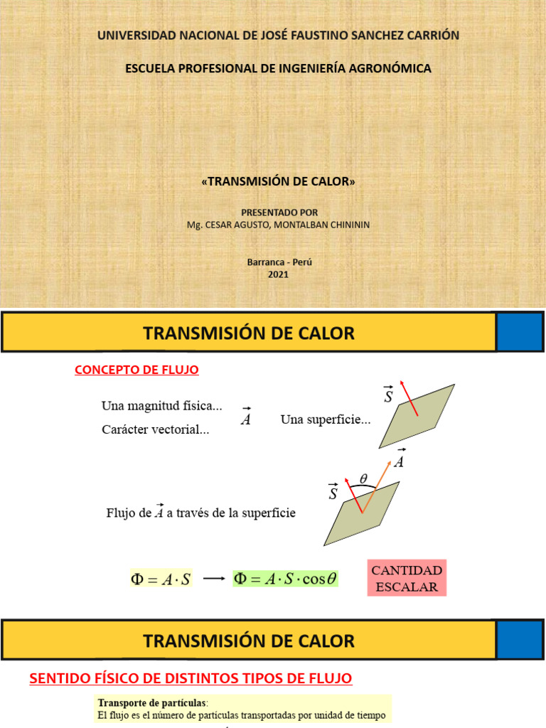 Transmisión de Calor | PDF | Conduccion termica | Convección