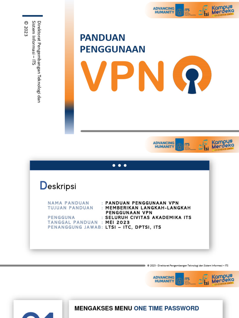 Panduan Penggunaan VPN | PDF