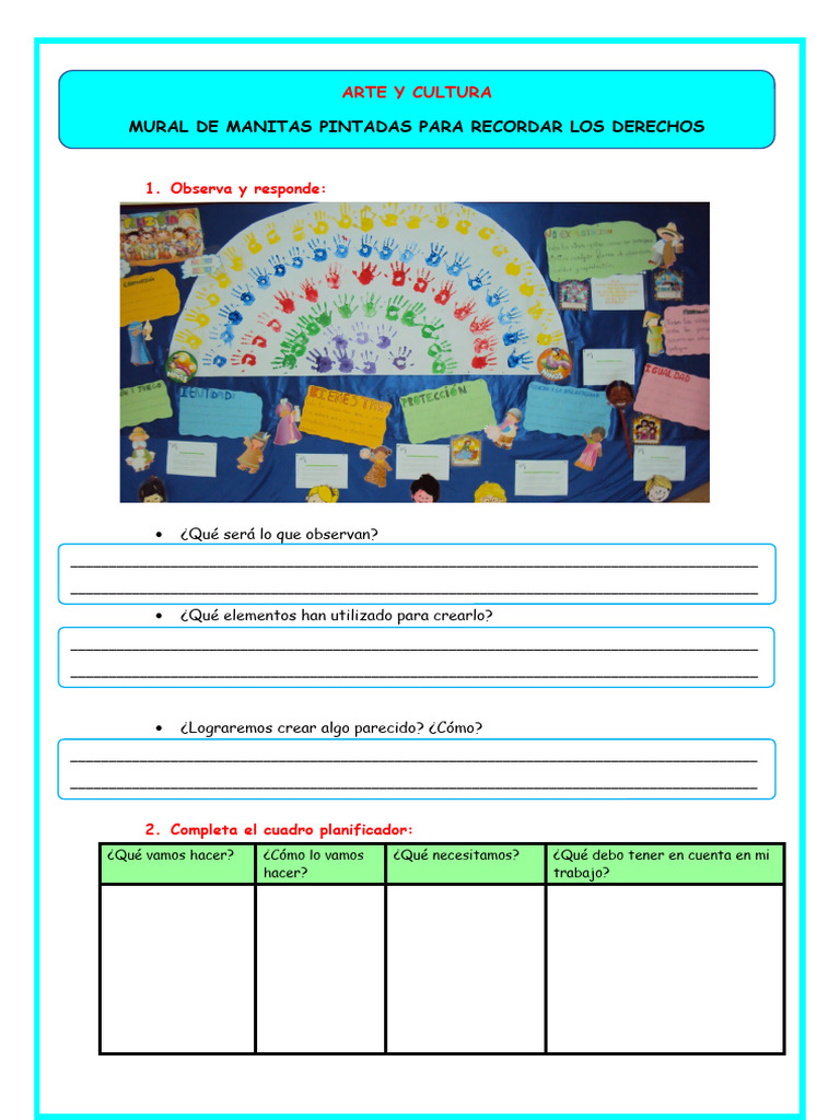 Mural de Manitas por los Derechos | PDF