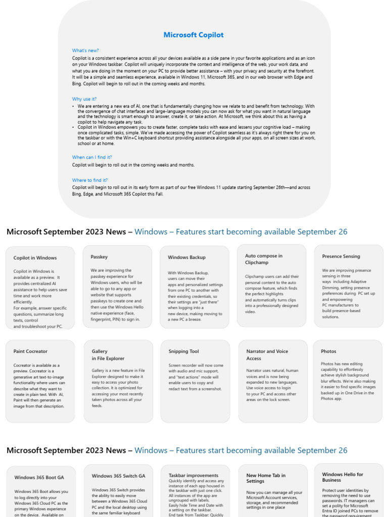 Copilot | PDF | Microsoft Windows | Mobile App