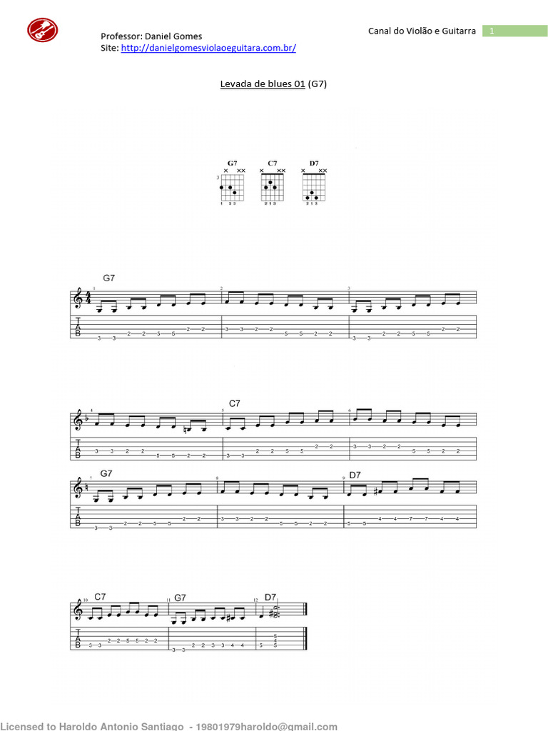 Levada de Blues 01 | PDF