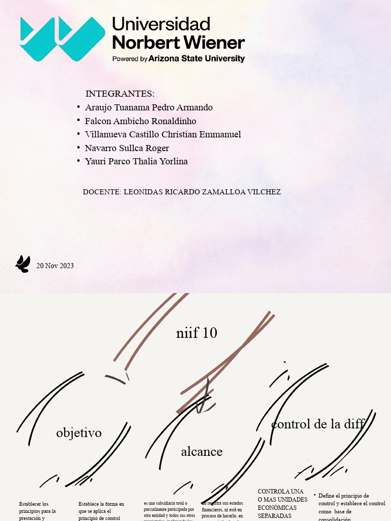 Mapa Conceptual-Niif 1 y Niff 10 | PDF | normas internacionales de ...