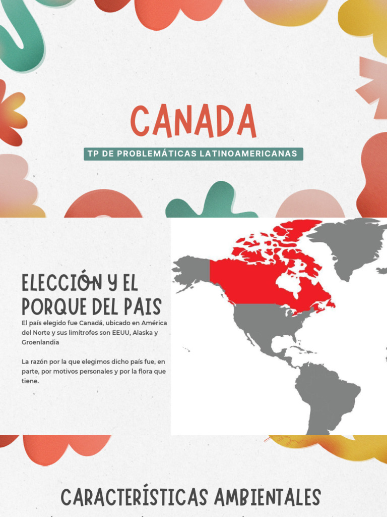 Presentación Propuesta de Proyecto Orgánico Colorido - 20230912 - 202816 - 0000 | PDF | Canadá ...