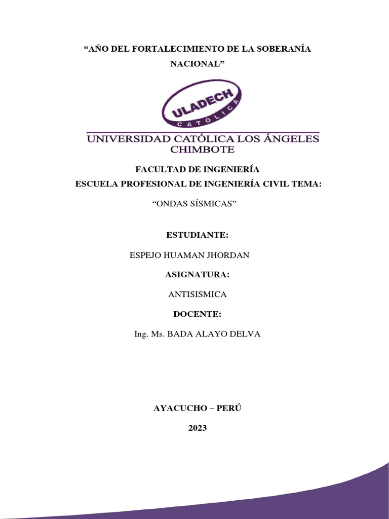 Ondas Sísmicas: Tipos y Efectos | PDF | Temblores | Escala de magnitud ...