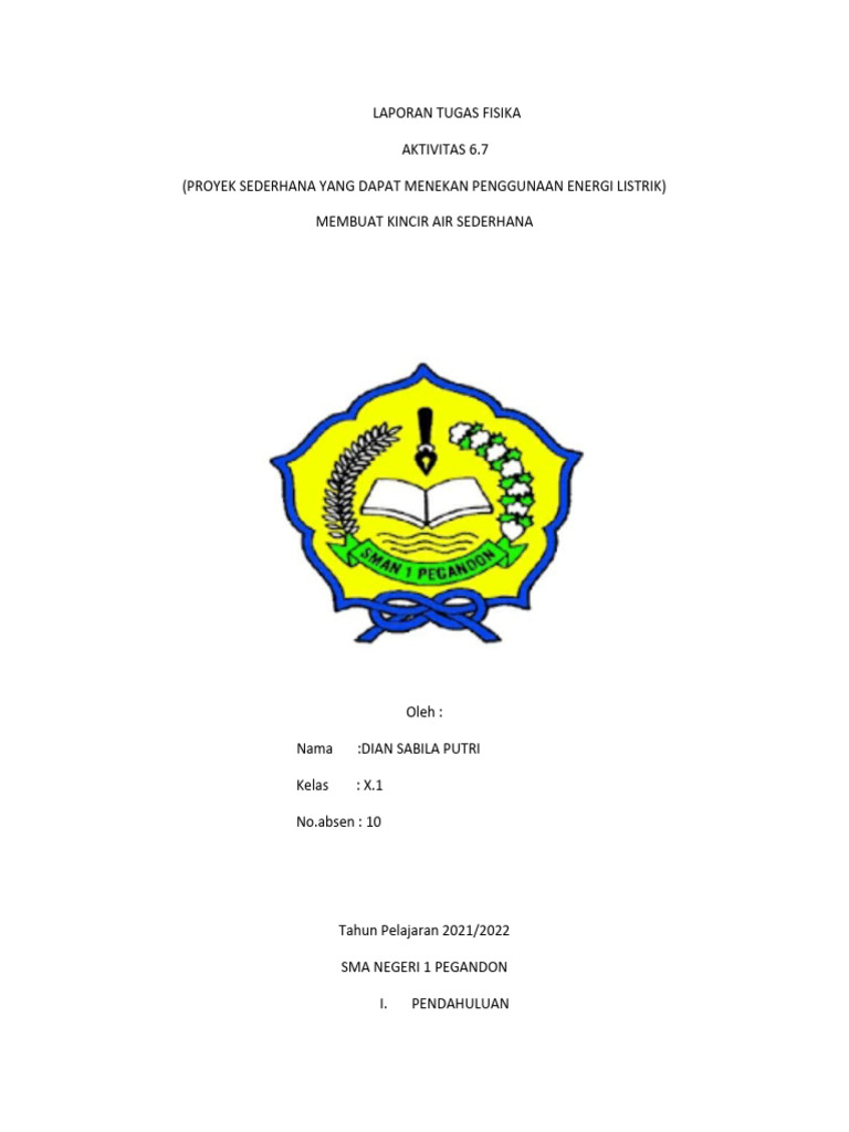 Laporan Tugas F-Wps Office | PDF