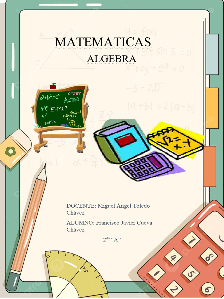 Caratula de Matemática | PDF