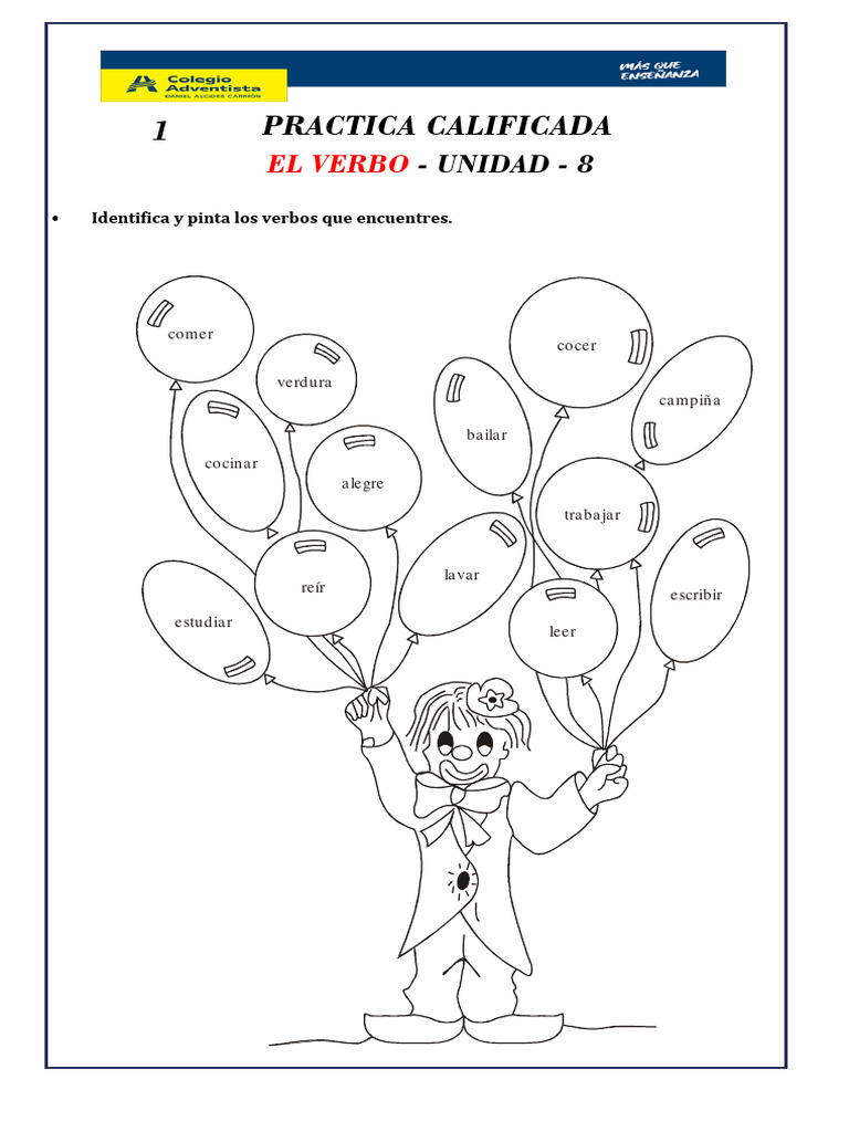 El Verbo Pdf Lingüística Gramática