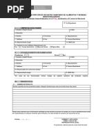 Formulario de Licencia Sanitaria Ministerio de Salud DRCA 004 | PDF | Patentar