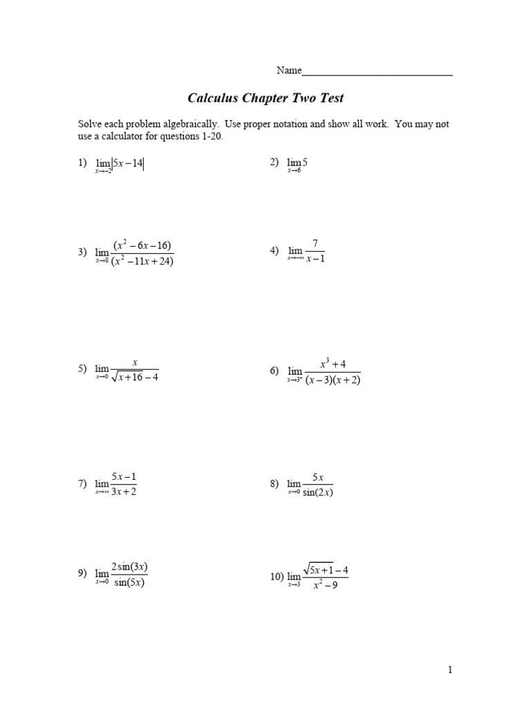 Chapter 2 Test MOD | PDF | Mathematics | Mathematical Analysis Chapter 2 Test MOD | PDF | Mathematics | Mathematical Analysis